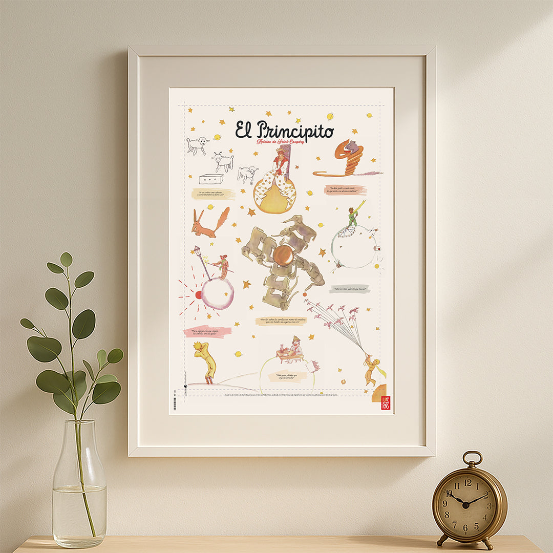 Elefantes de El Principito - Print 30x45cm – LuaBooks Colombia